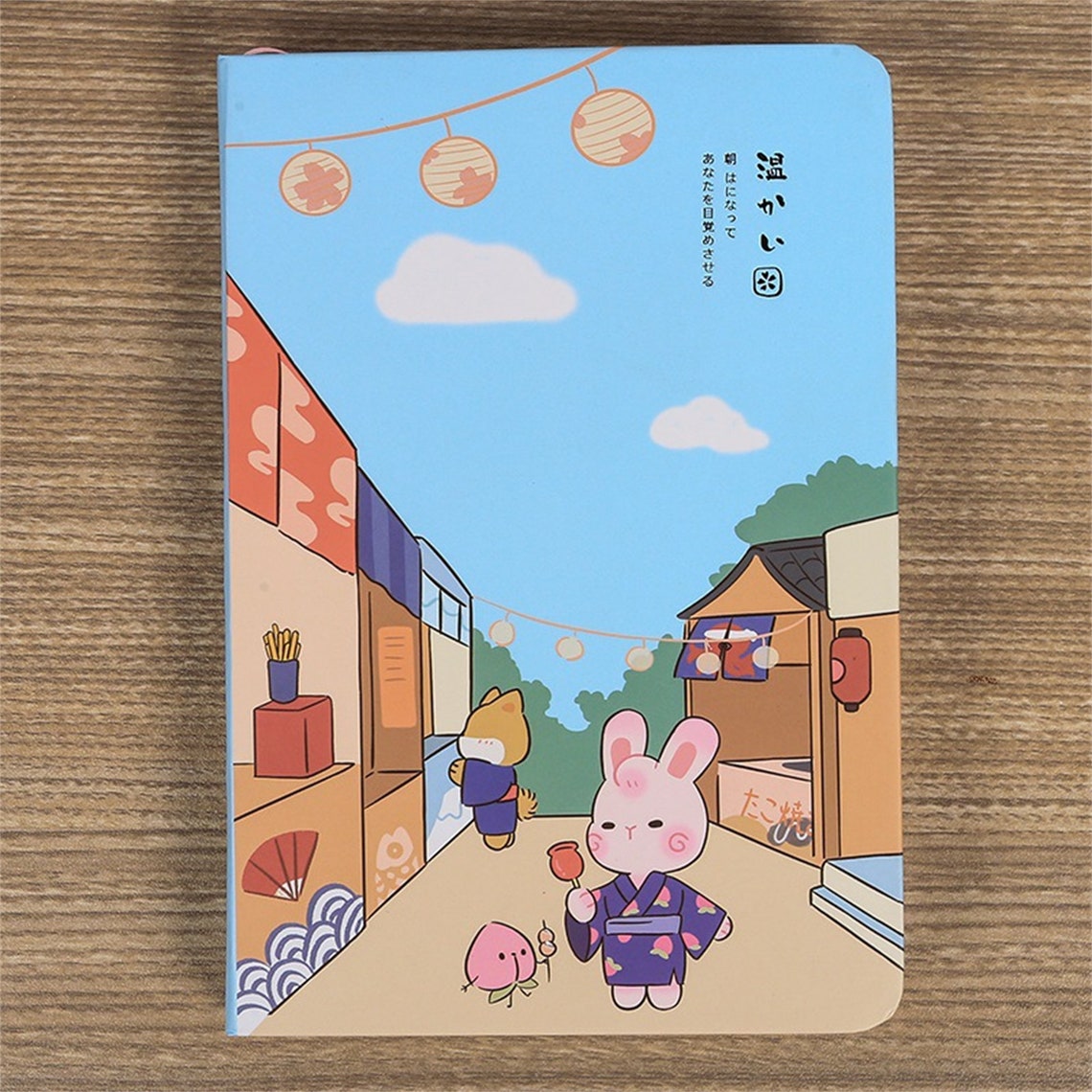 Japanese Illustrated Diary Japanese Notebook Hard Cover - Etsy UK