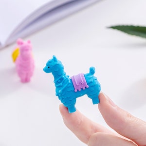 Cute Llama Erasers, Kawaii Erasers for Kids, School Supplies ...
