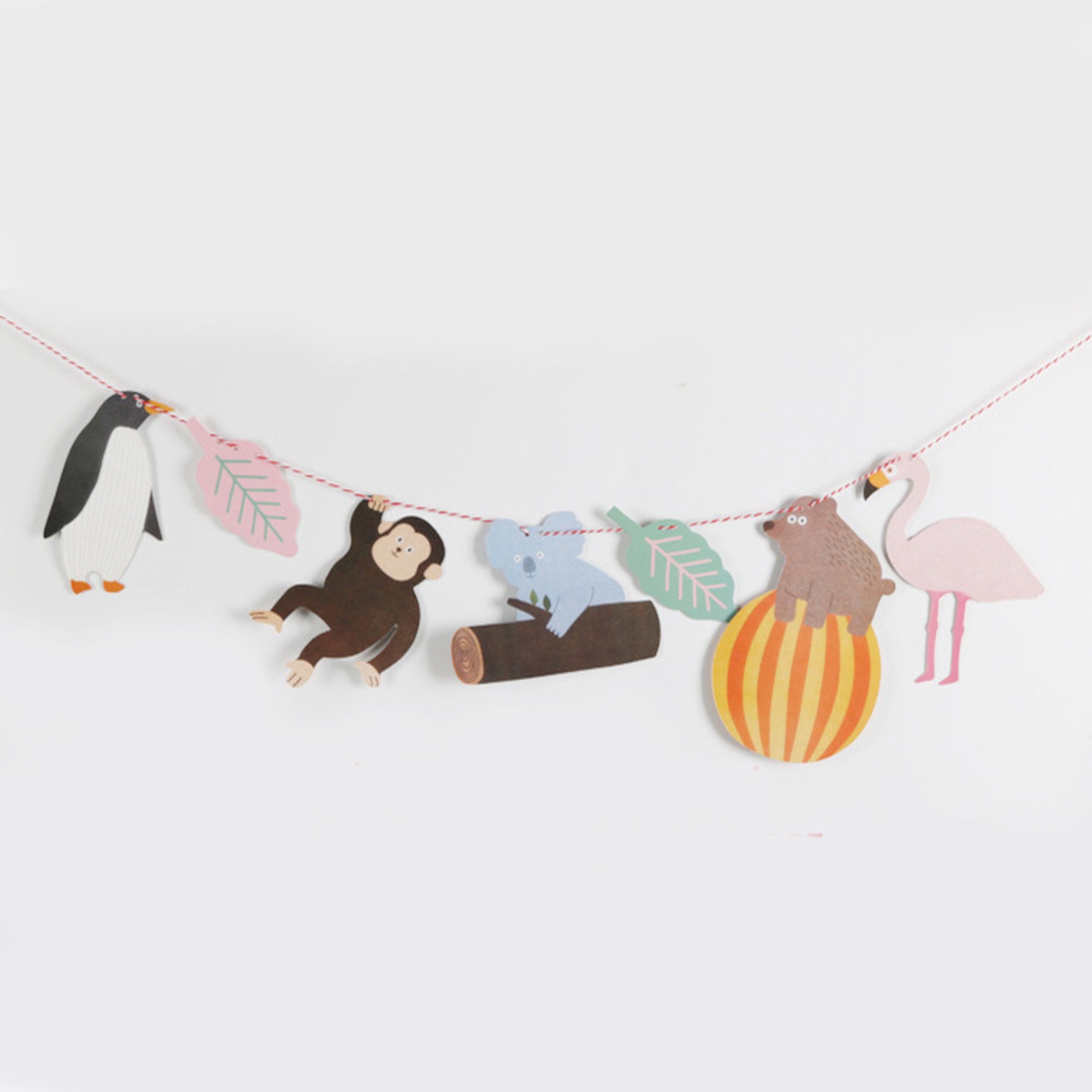 Zoo Theme Bunting Zoo Animal Theme Bunting for Nursery | Etsy UK