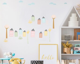 House Wall Stickers - Etsy