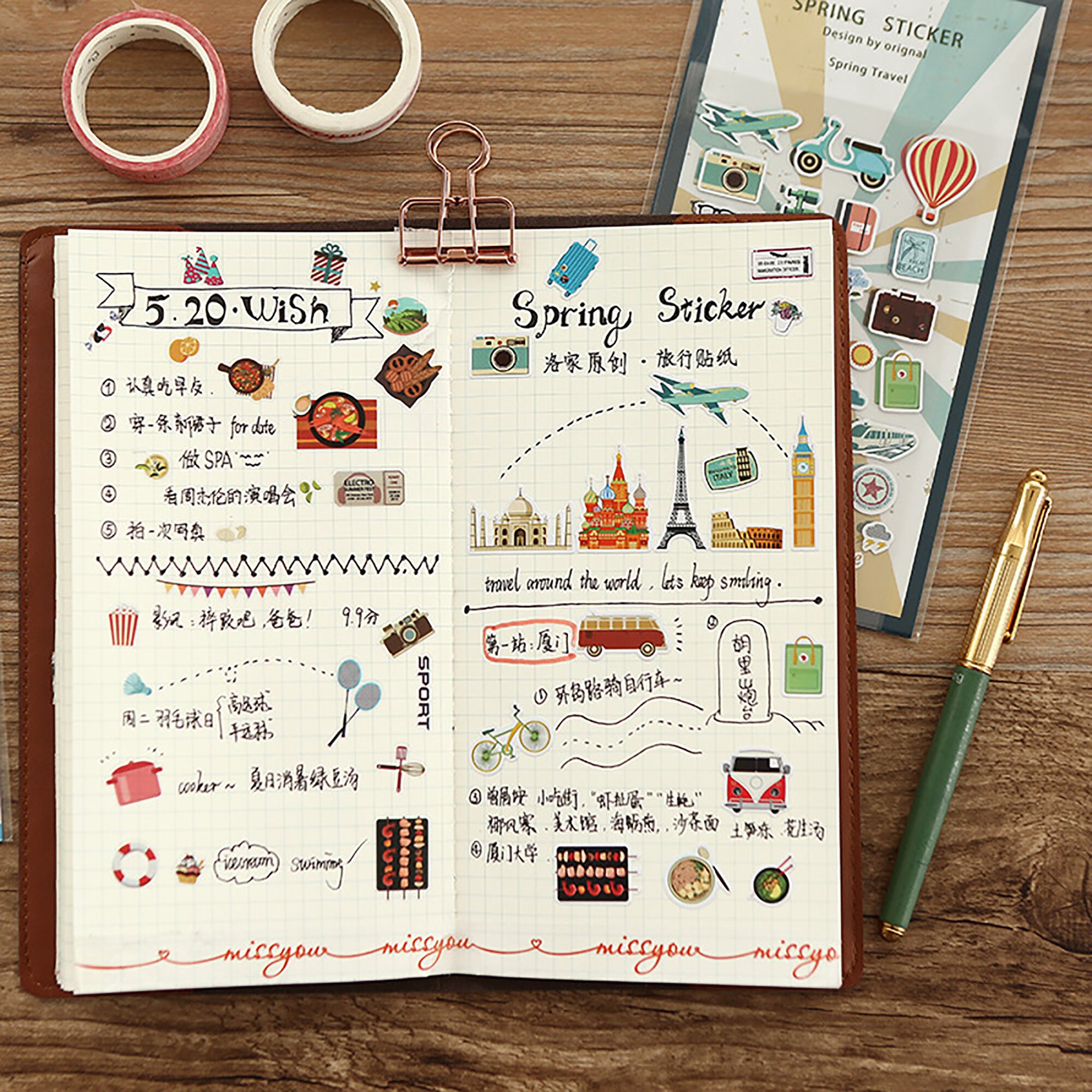 City Scene Stickers Daily Life Sticker Set Pastimes - Etsy UK
