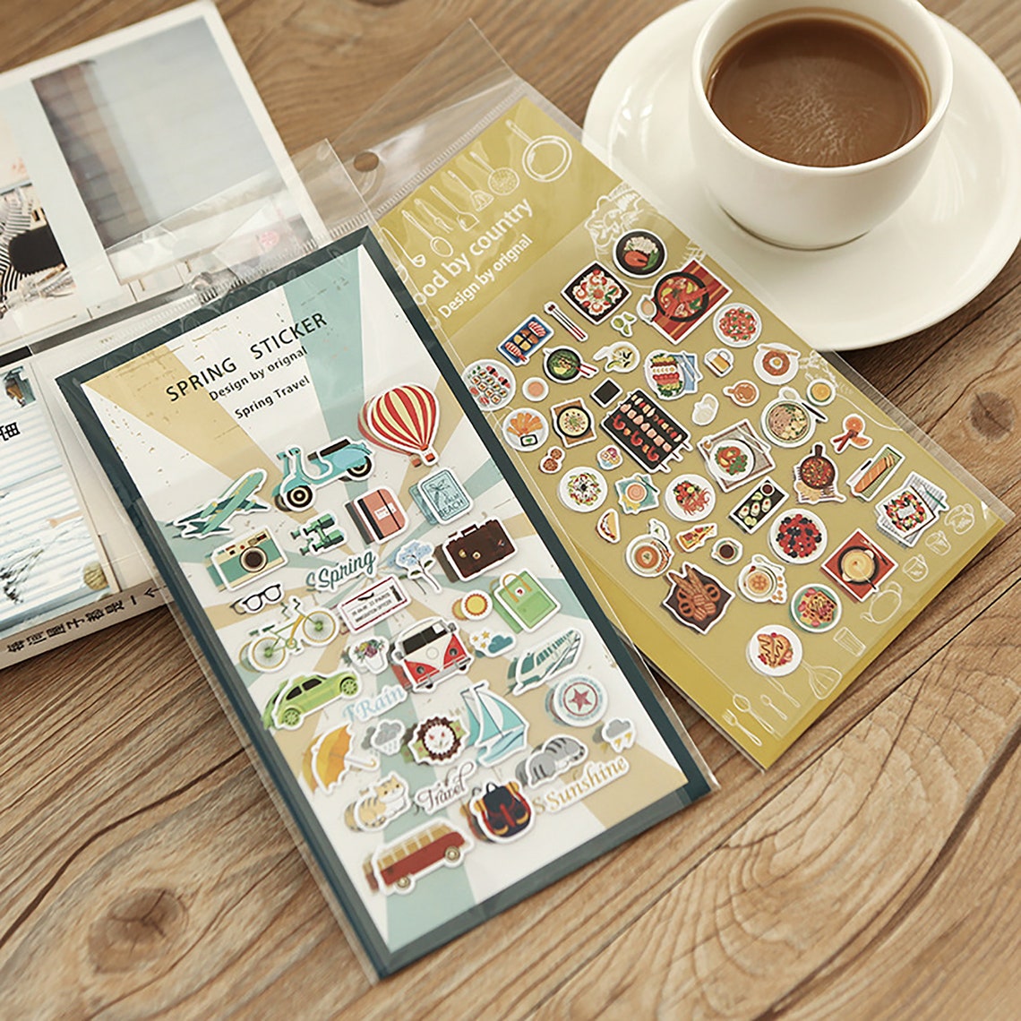 City Scene Stickers Daily Life Sticker Set Pastimes - Etsy UK