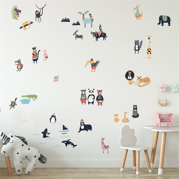 Nordic Wall Decal - Etsy