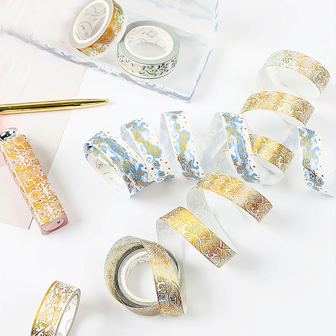 Oriental Pattern Washi Tape, Traditional Chinese Japanese Design ...