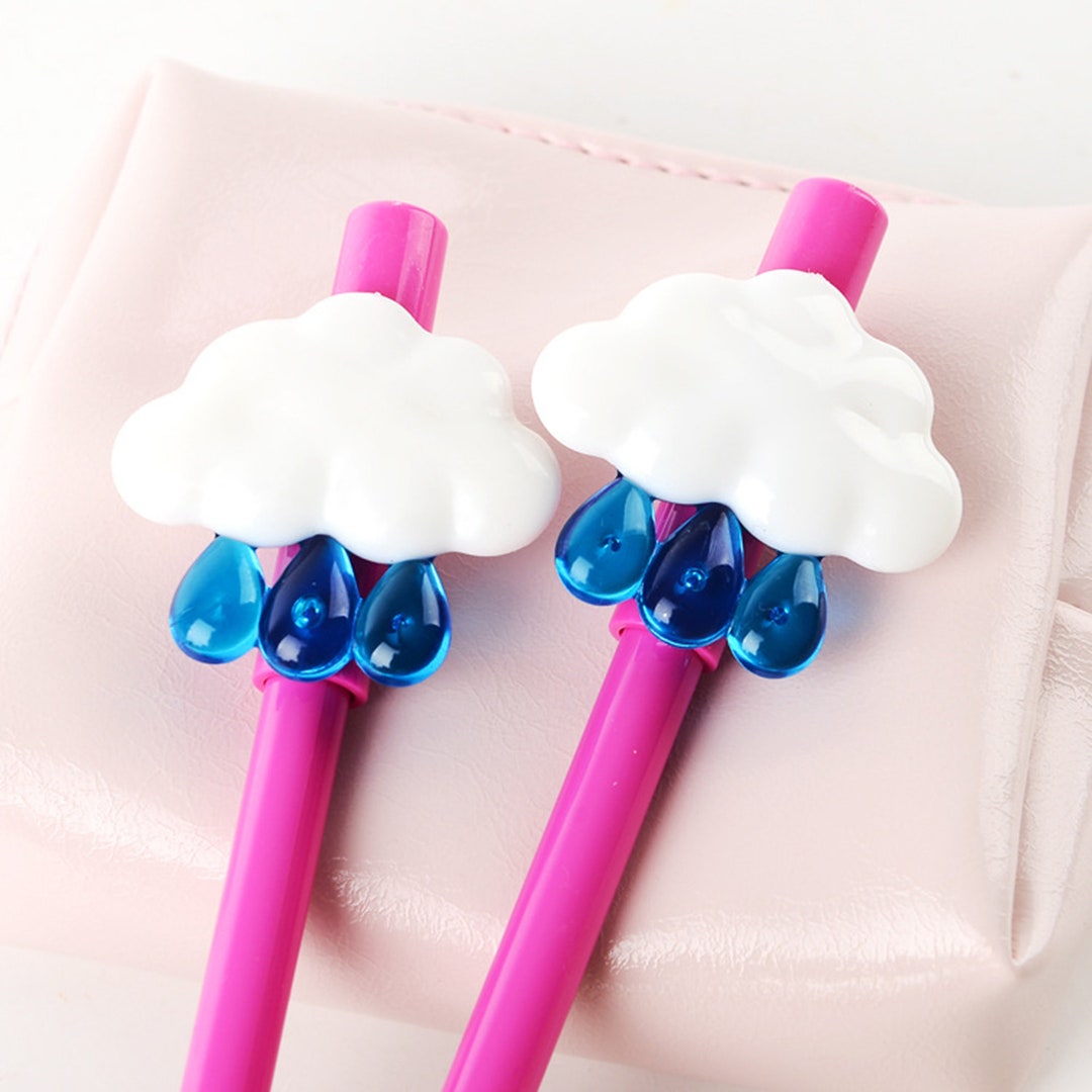 Cloud Pens, Novelty Pens, Lightning Pens, Cute Rain Cloud Pens, Kawii ...