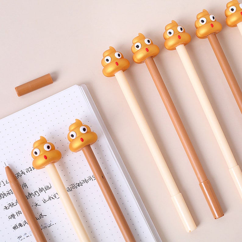 Funny Poop Pens Fun Pens for Party Packs Kids Birthdays - Etsy