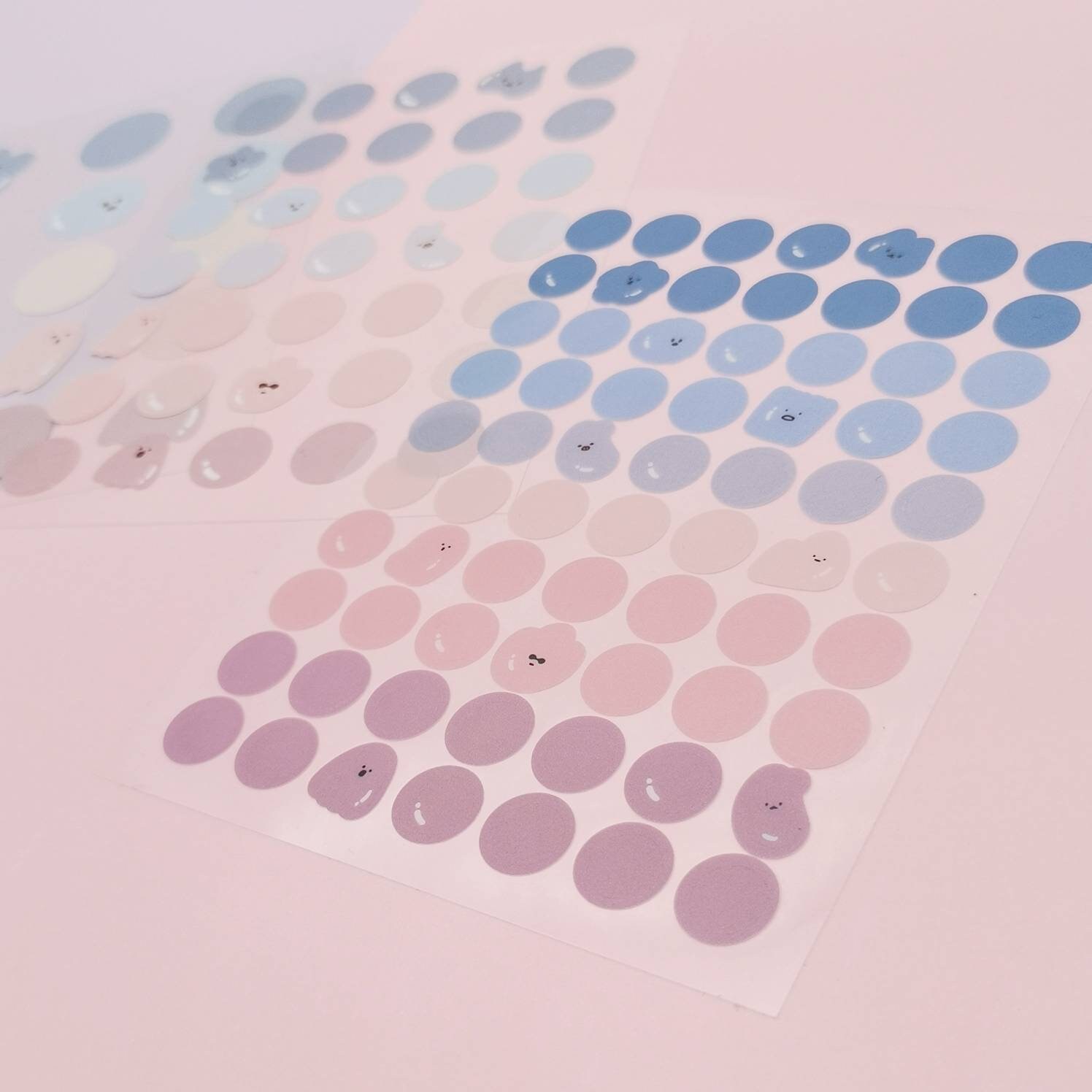Super Kawaii Pastel Stickers Kawaii Character Stickers for - Etsy