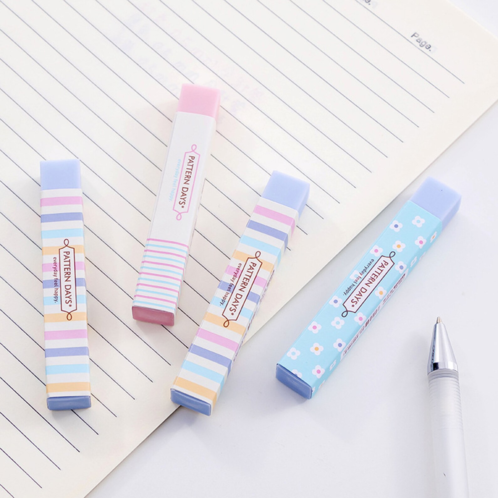 2 Pcs Eraser Set Pencil Rubbers School Supplies Kids Gift - Etsy