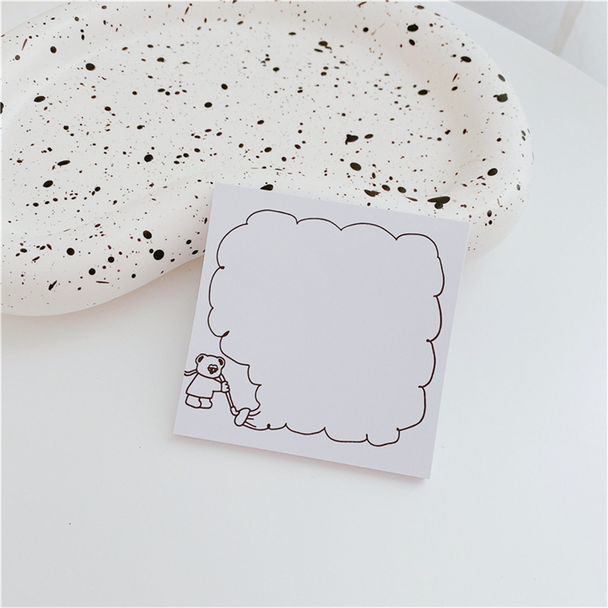 Stationery Notepads Paper & Party Supplies Illustrated Black and White ...