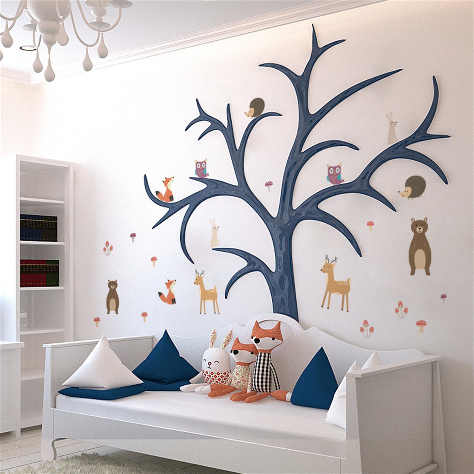Woodland Wall Stickers Pine Tree Wall Stickers Woodland - Etsy UK