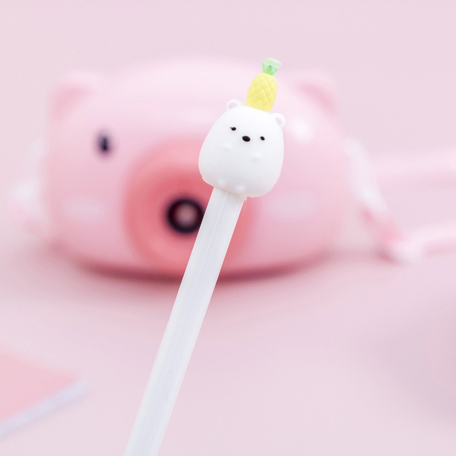 Cute Animal and Fruit Pens Strawberry Cat Pen Dinosaur - Etsy