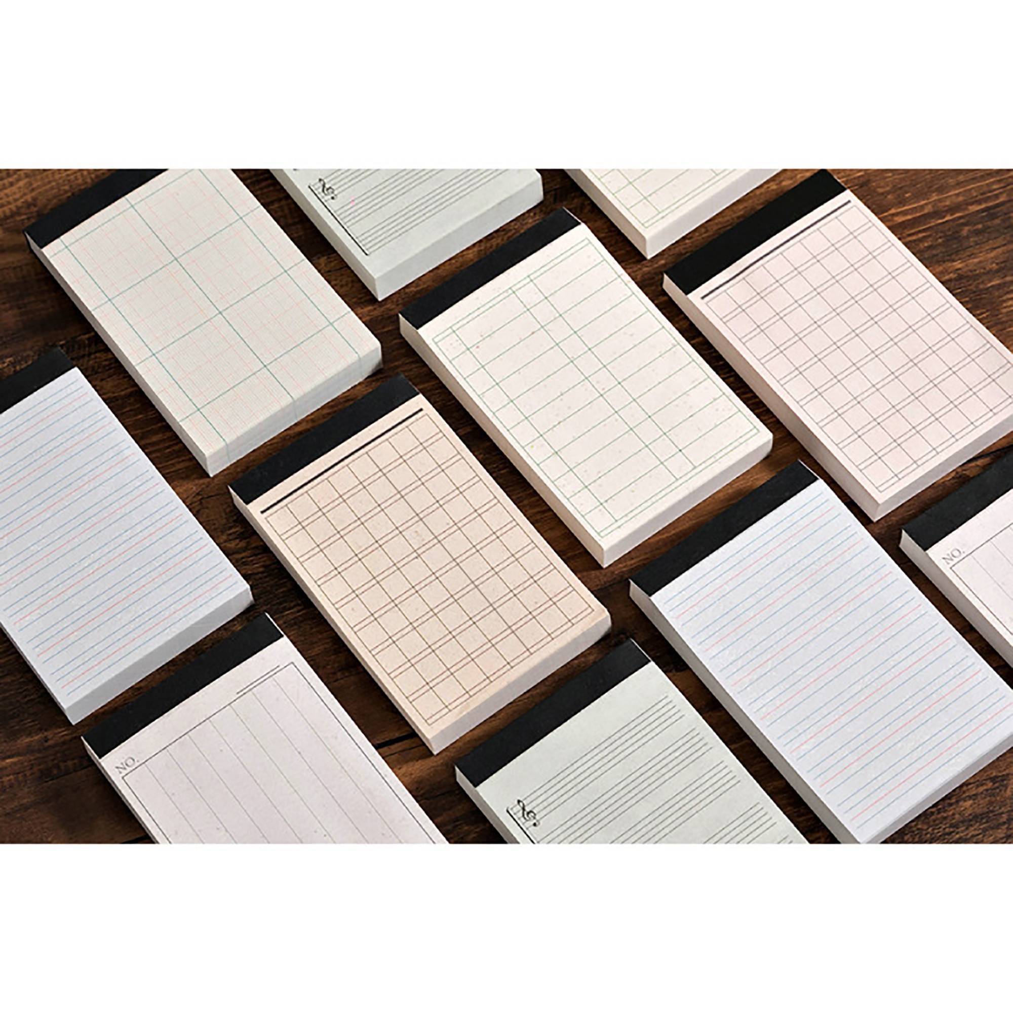 Ruled Paper Notepad Portrait Note Pad Perforated Tearaway | Etsy