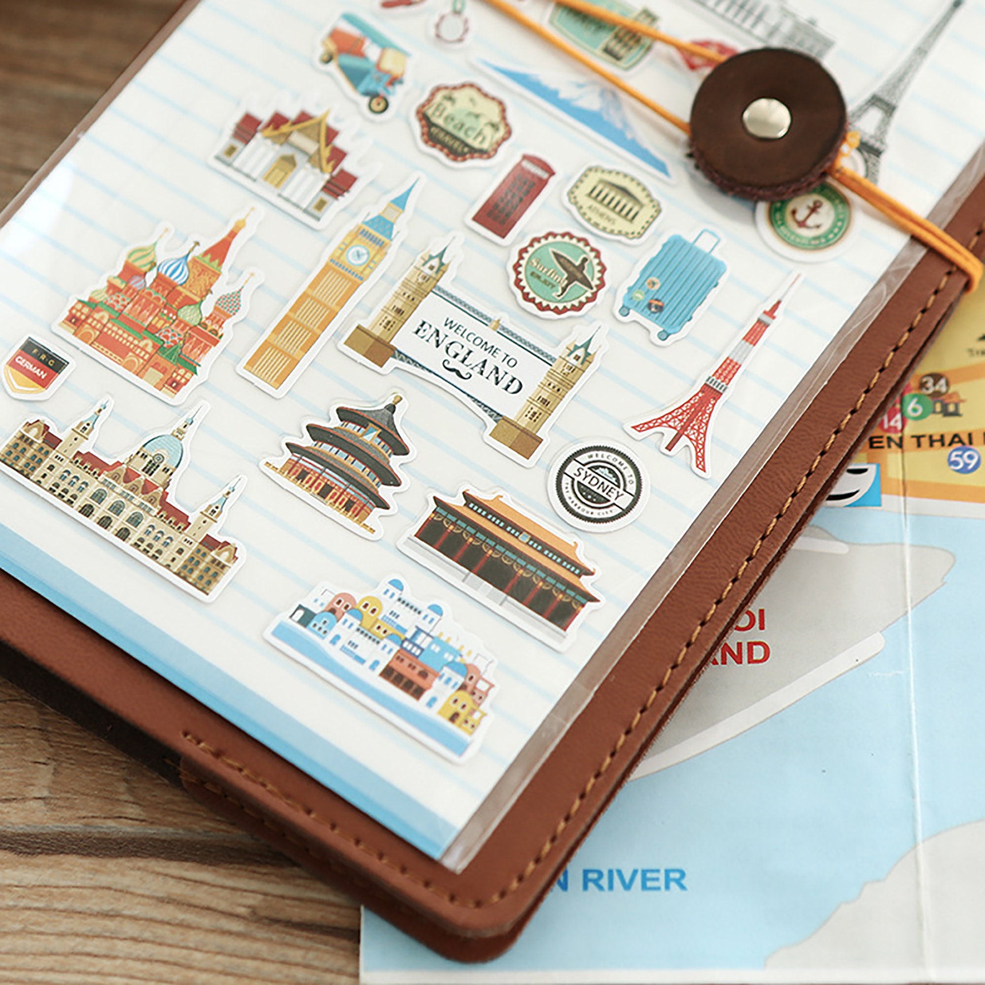 City Scene Stickers Daily Life Sticker Set Pastimes - Etsy UK