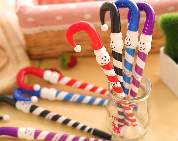 2 Pack Candy Cane Pen, Christmas Pens, Novelty Pens, Christmas Gift ...