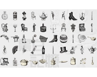 Victorian Theme Stickers - Etsy