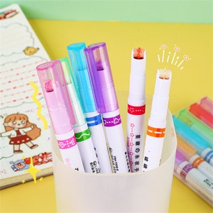 Roller Stamp Pen Set, Linear Marker Pen, Border Embellishment, School ...