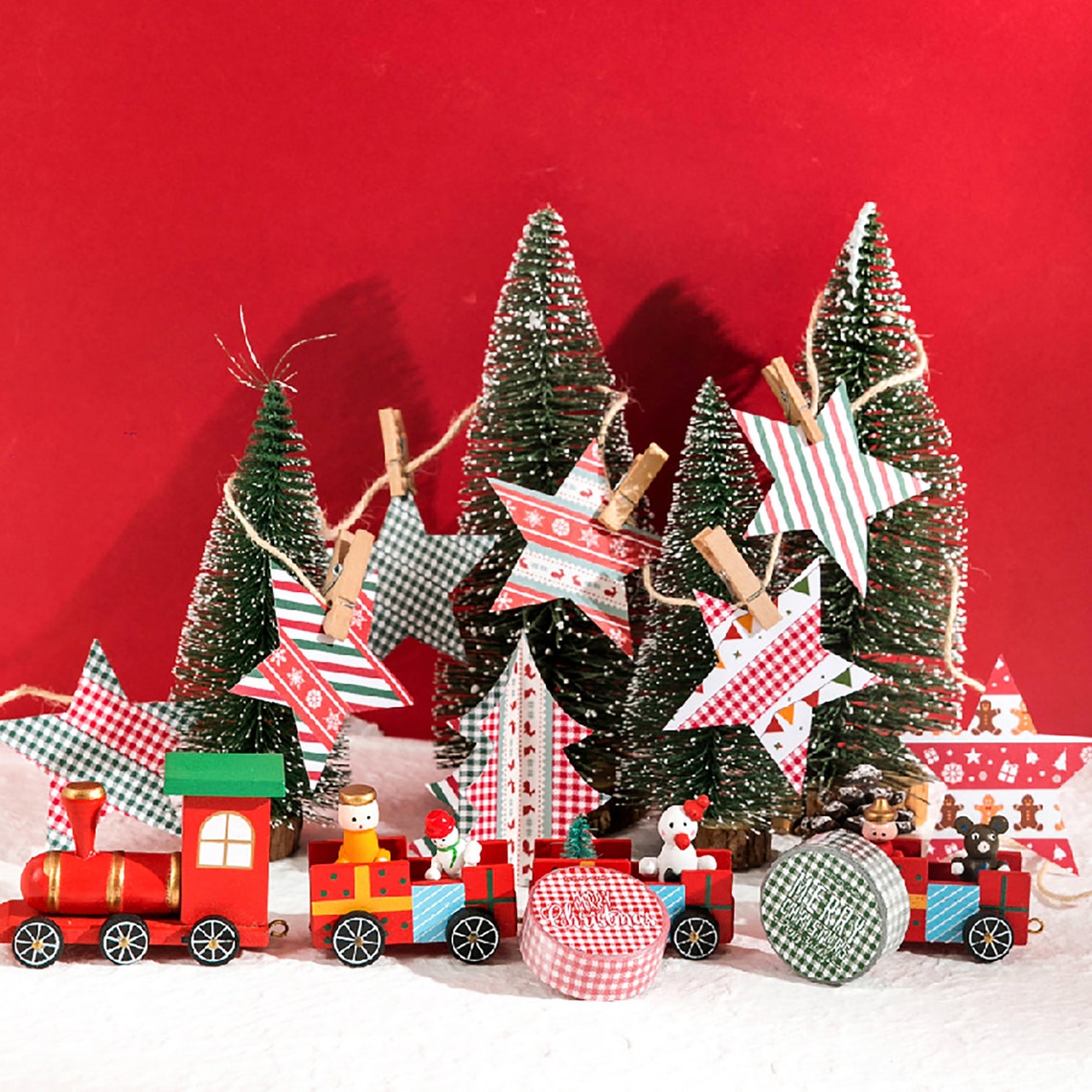 Christmas Washi Tape Christmas Gift Wrapping Decoration Tape - Etsy