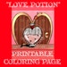Love Potion Printable Coloring Page Digital Download Valentine's Day ...