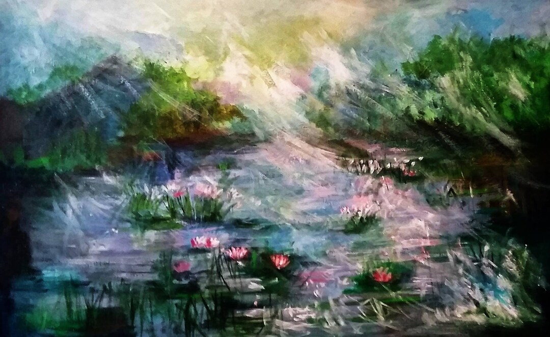 Nisarg: Original Oil Painting on Canvas - Etsy