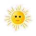 Sun Sticker, Sunshine Sunrays Laptop Decal Vinyl Cute Waterbottle ...