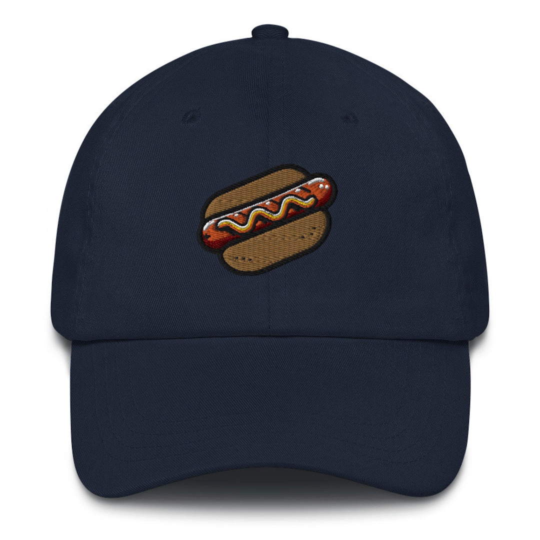 Hotdog Baseball Dad Hat Cap, Food Sausage Funny Mom Trucker Men Women ...