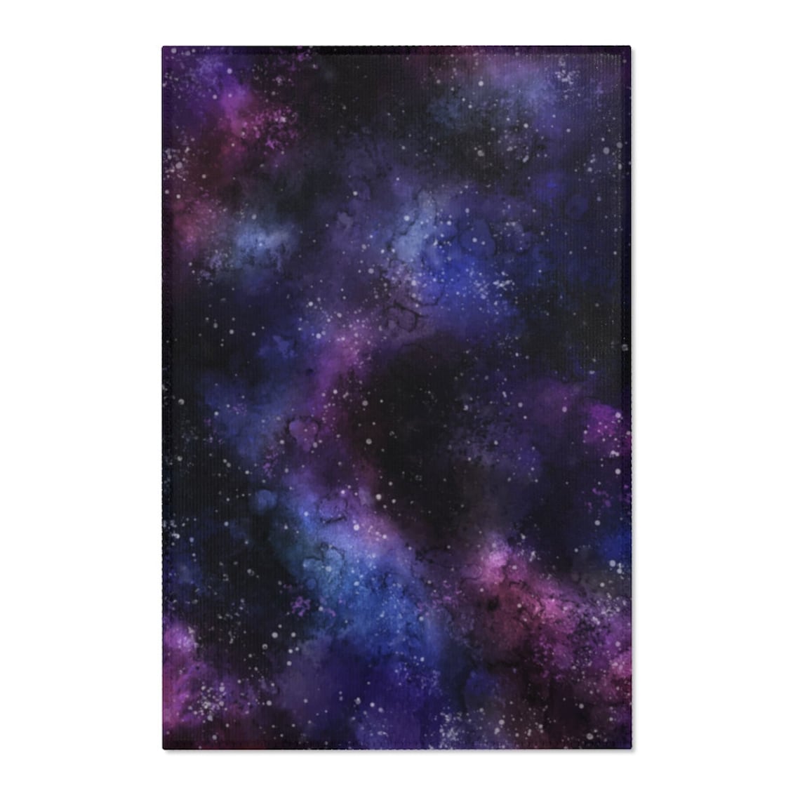 Galaxy Space Area Rug Carpet Stars Universe Blue Dark Purple - Etsy