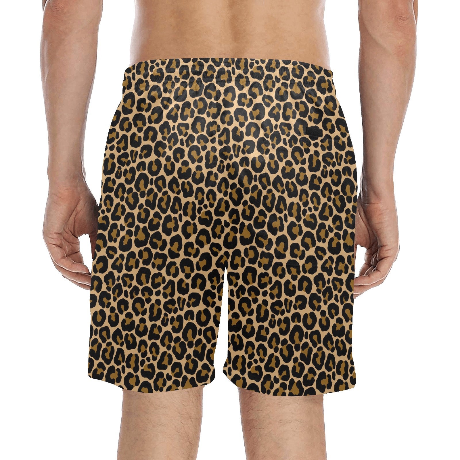 Leopard Matching Swimsuits for Couples, Animal Print Cheetah His and ...