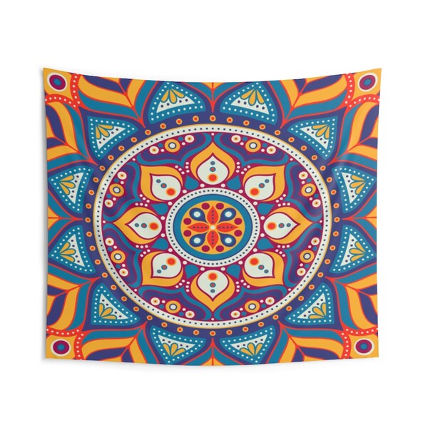 Mandala Tapestry - Etsy