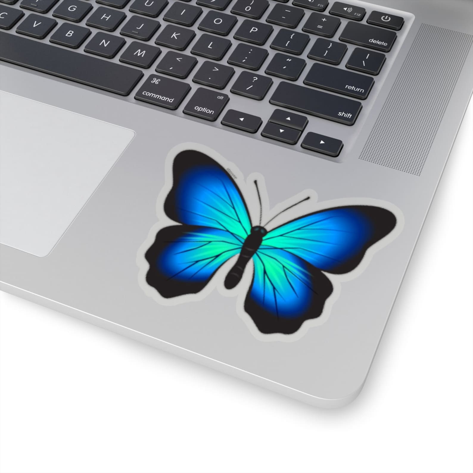 Blue Butterfly Stickers for Car Laptop Vinyl Cute Waterproof | Etsy