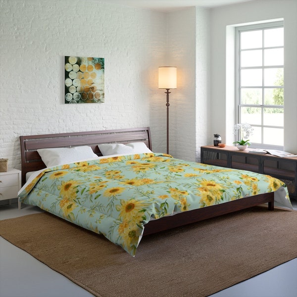 Sunflower Bedding - Etsy