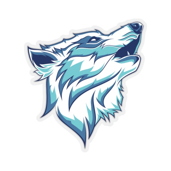 Wolf Wall Decal - Etsy