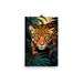 Jaguar Poster Print, Leopard Animal Leopard Forest Wall Art Vertical ...