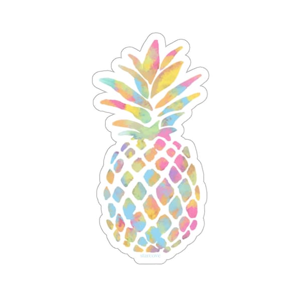 Pineapple Wall Decal - Etsy