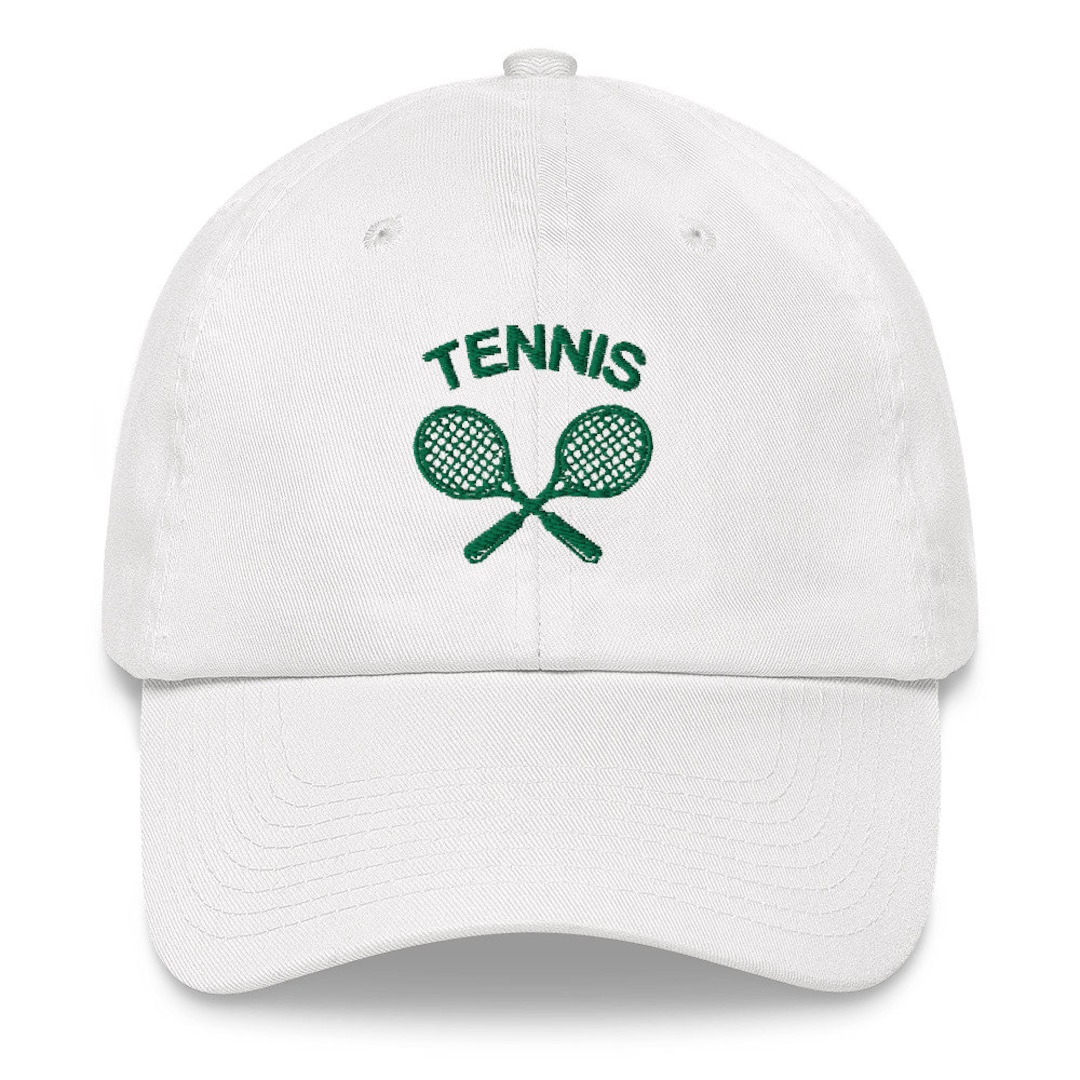 Tennis Hat, Embroidered Vintage Tennis Rackets Men Women Sun Baseball ...
