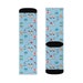 Medical Print Socks, 3D Sublimation Socks Doctor Nurse Pharmacy Pattern ...