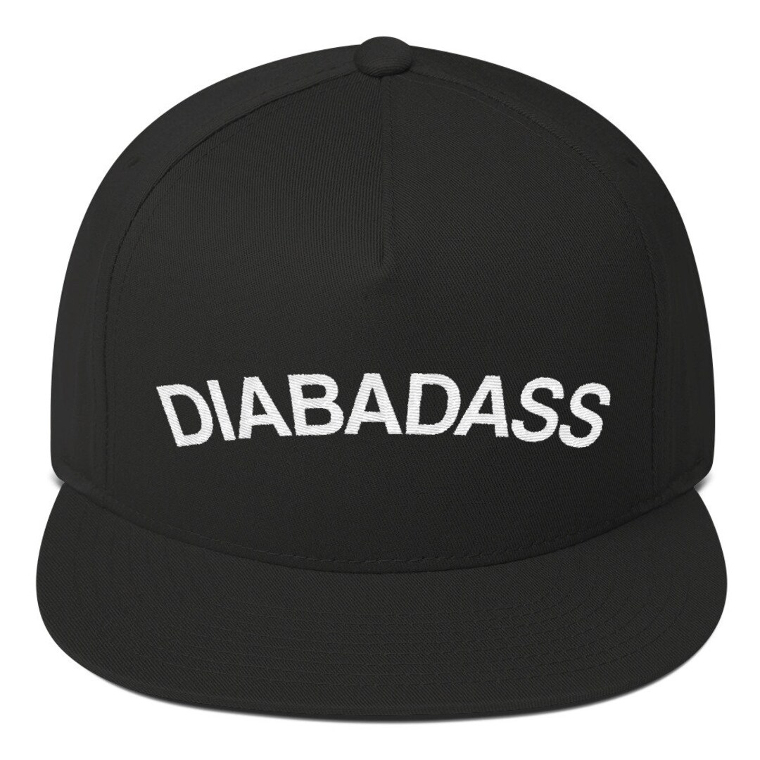 Diabadass Flat Bill Cap, Diabetes Diabetic Type 1 One Awareness ...