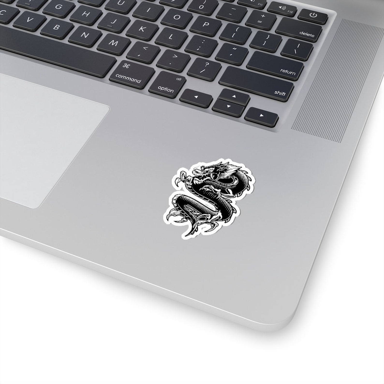 Black Dragon Sticker Tattoo Design Laptop Decal Vinyl Cute - Etsy