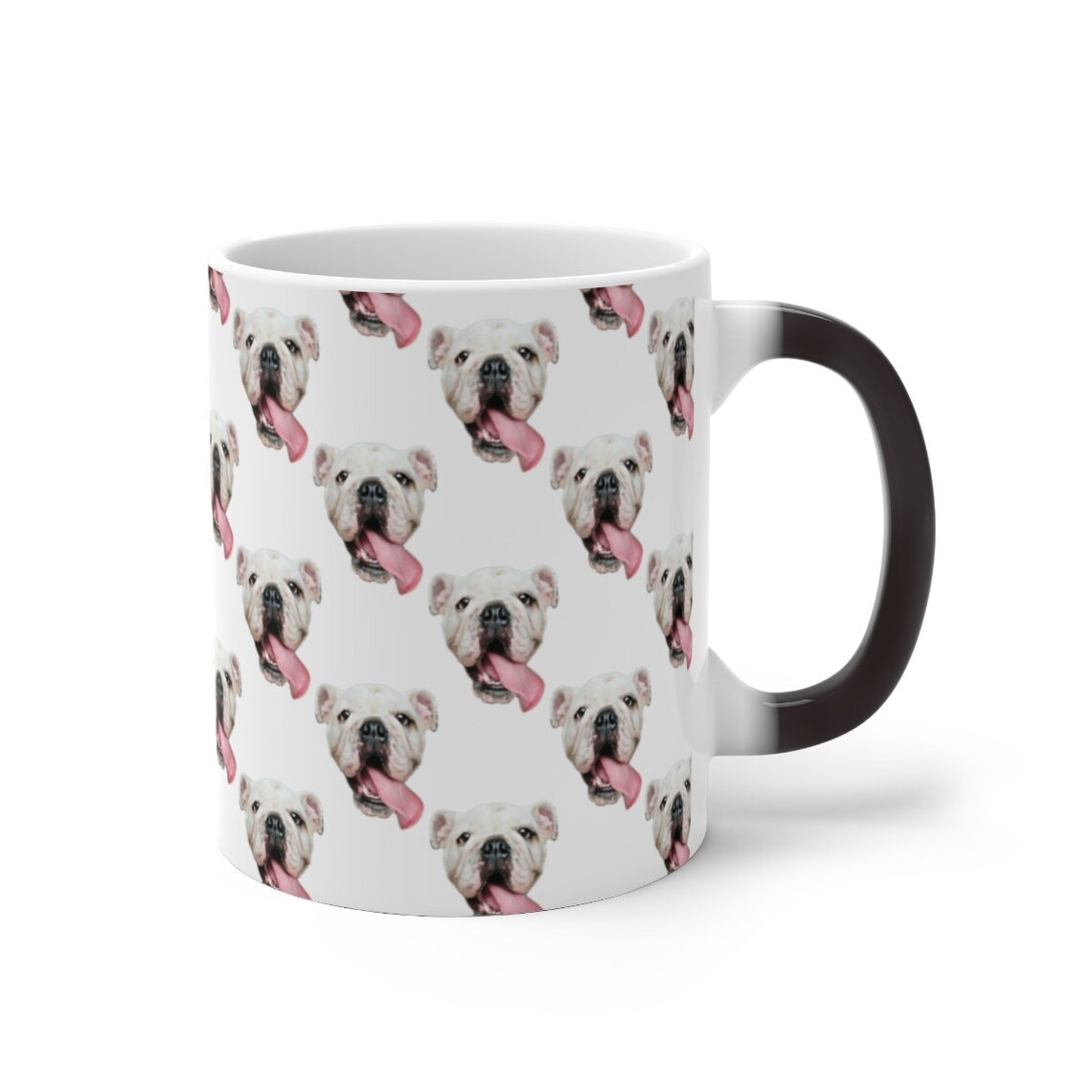 Color Changing Mug, Custom Photo Pattern Magic Mug, Heat Change Unique ...