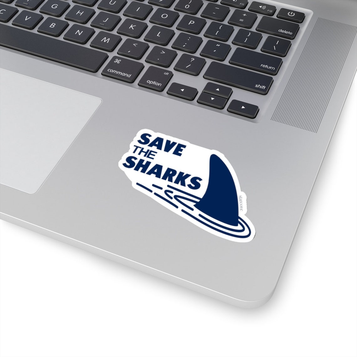 Save the Sharks Decal Stickers Fin Ocean Sea Marine Life | Etsy