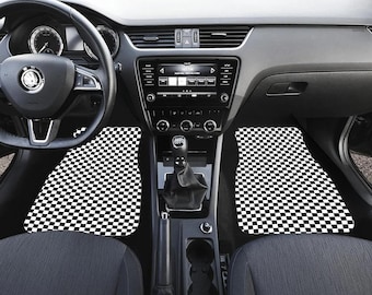 Checkered Car Mats - Etsy