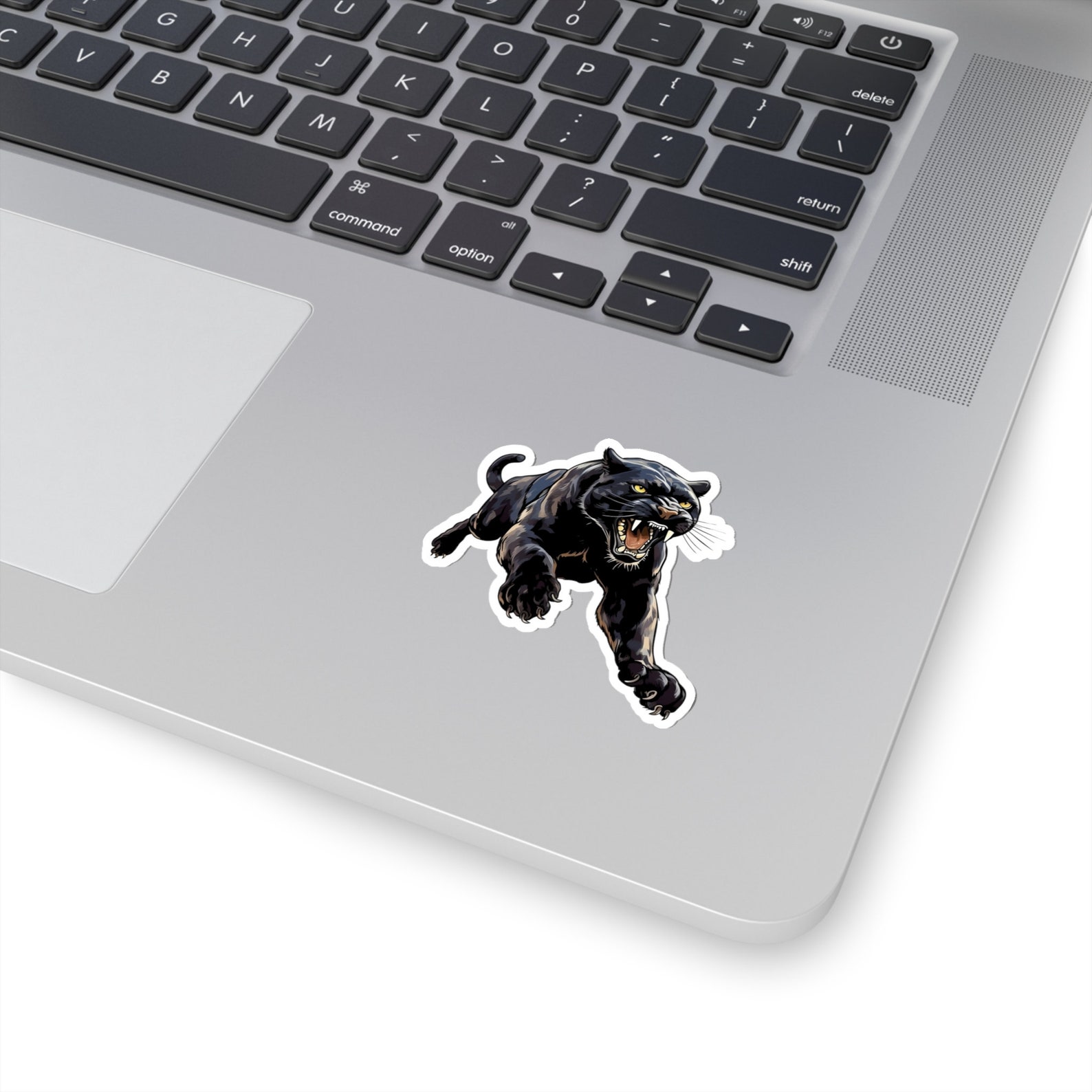 Panther Sticker, Animal Black Puma Car Laptop Vinyl Decal Label Wall ...
