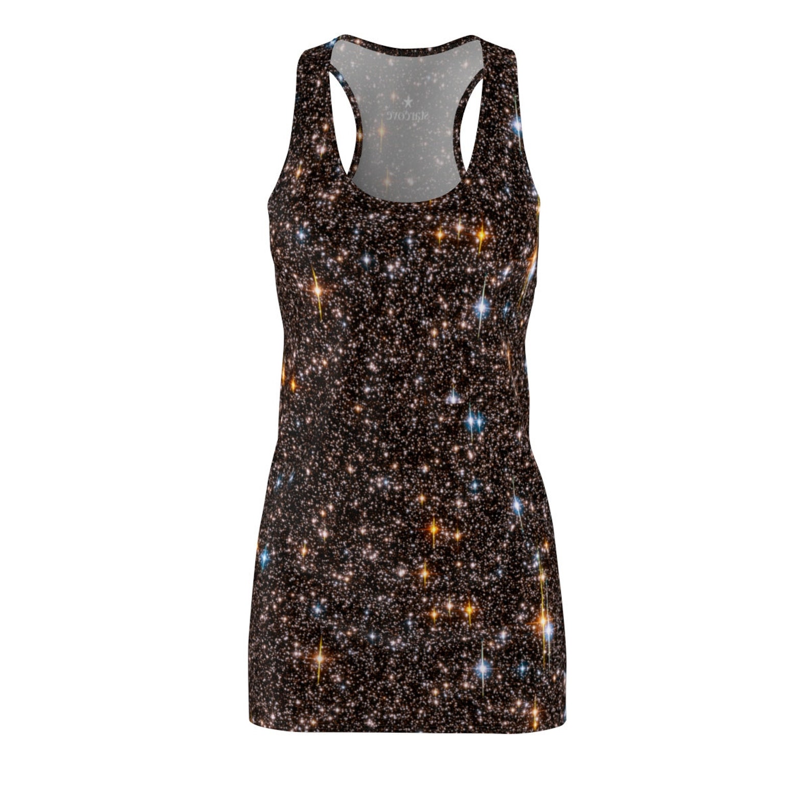 Galaxy Stars Dress Black Galaxy Print Outer Space Dress - Etsy