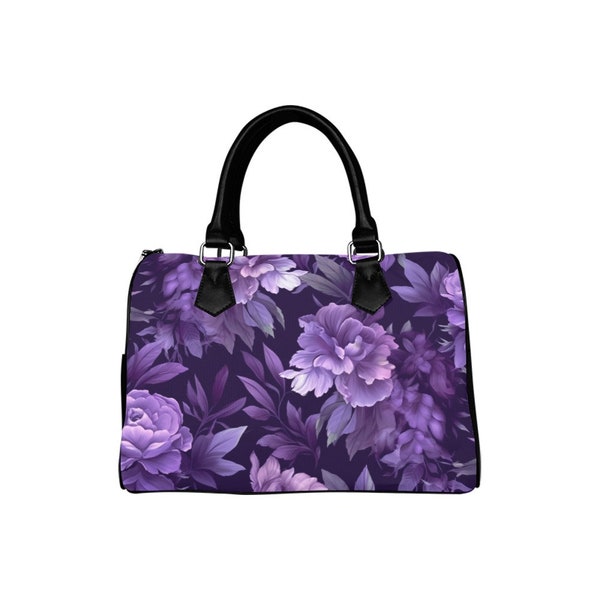 Purple Handbag - Etsy