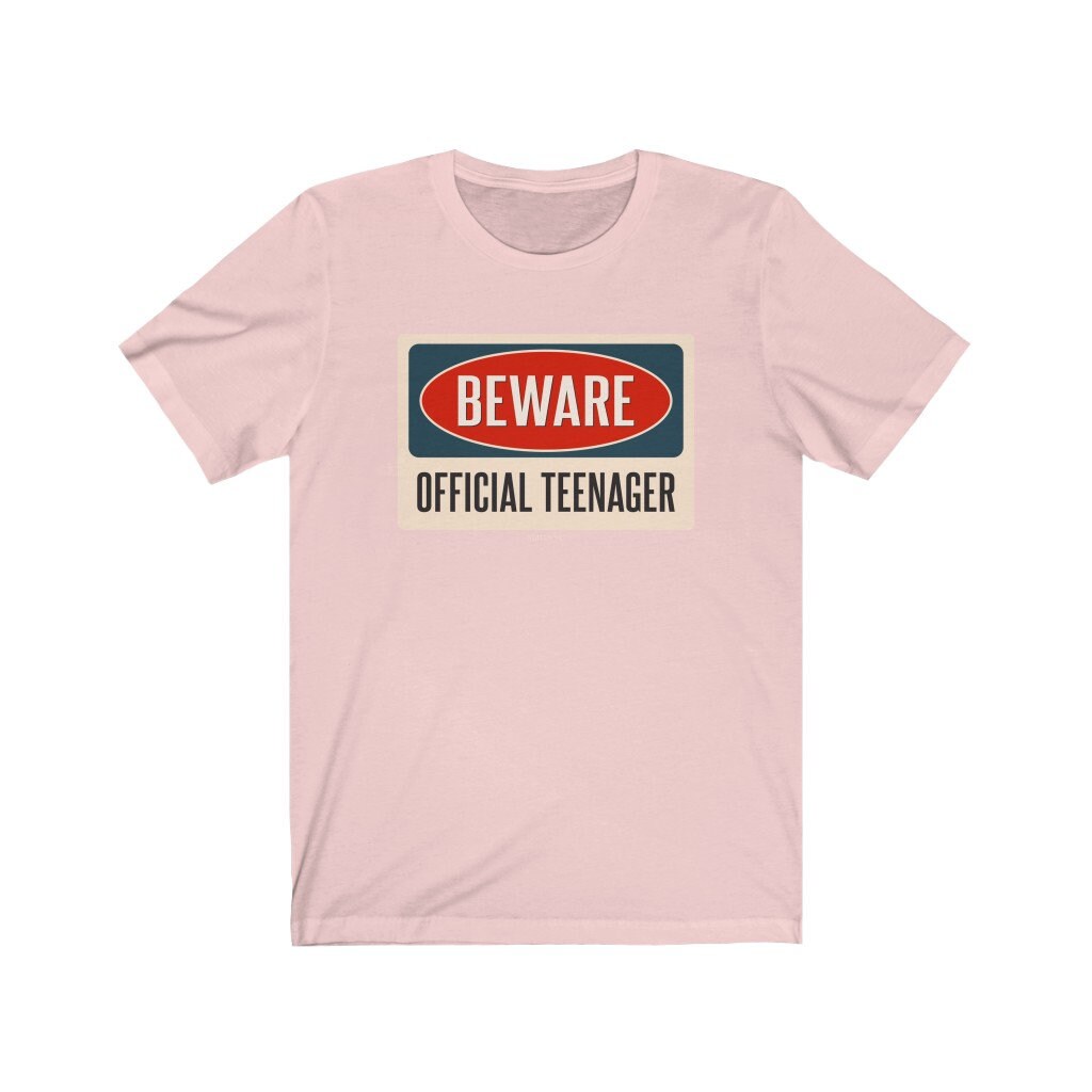 Beware Official Teenager Adult Size Tshirt Warning 13 Year - Etsy UK