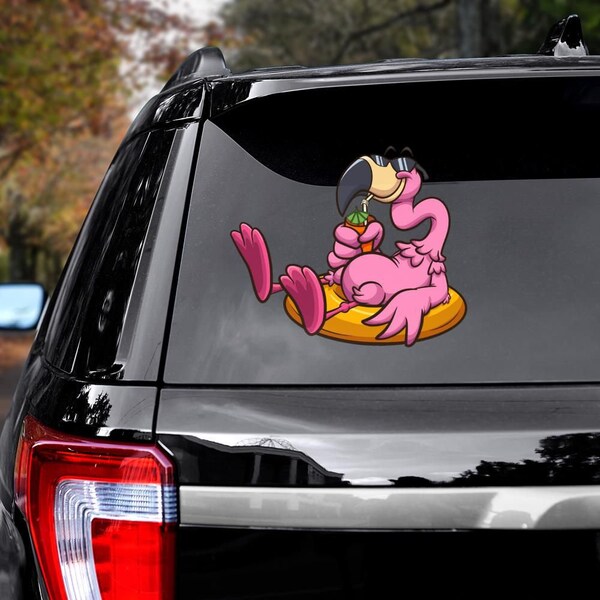 Flamingo Decal - Etsy