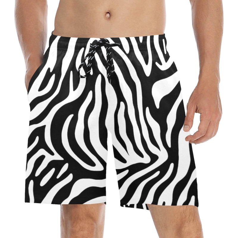 Zebra Bathing Suit - Etsy