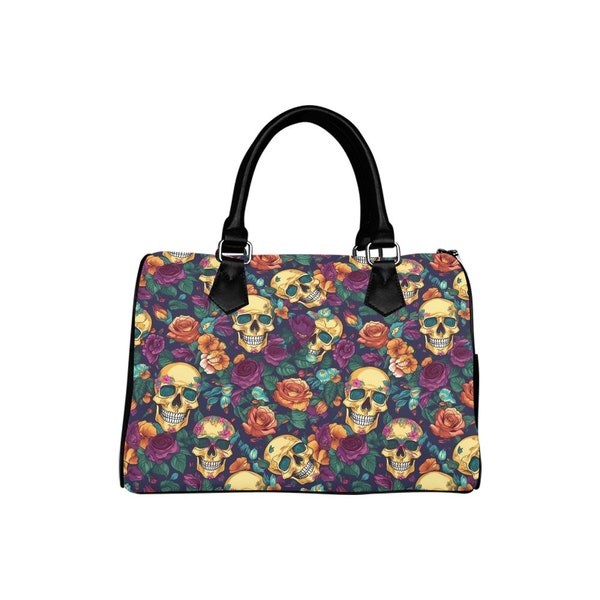 Floral Print Handbag - Etsy