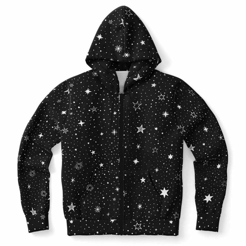 Star Zip up Hoodie - Etsy