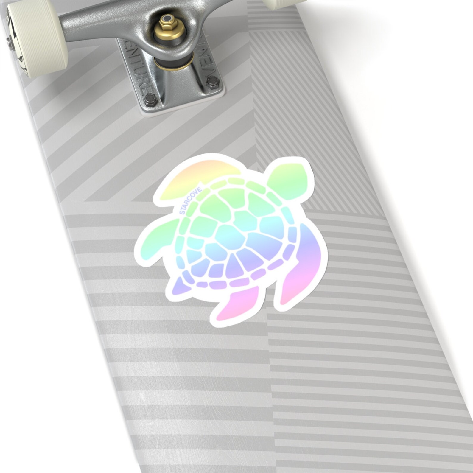 Pastel Sea Turtle Sticker Rainbow Ocean Vsco Laptop Vinyl | Etsy