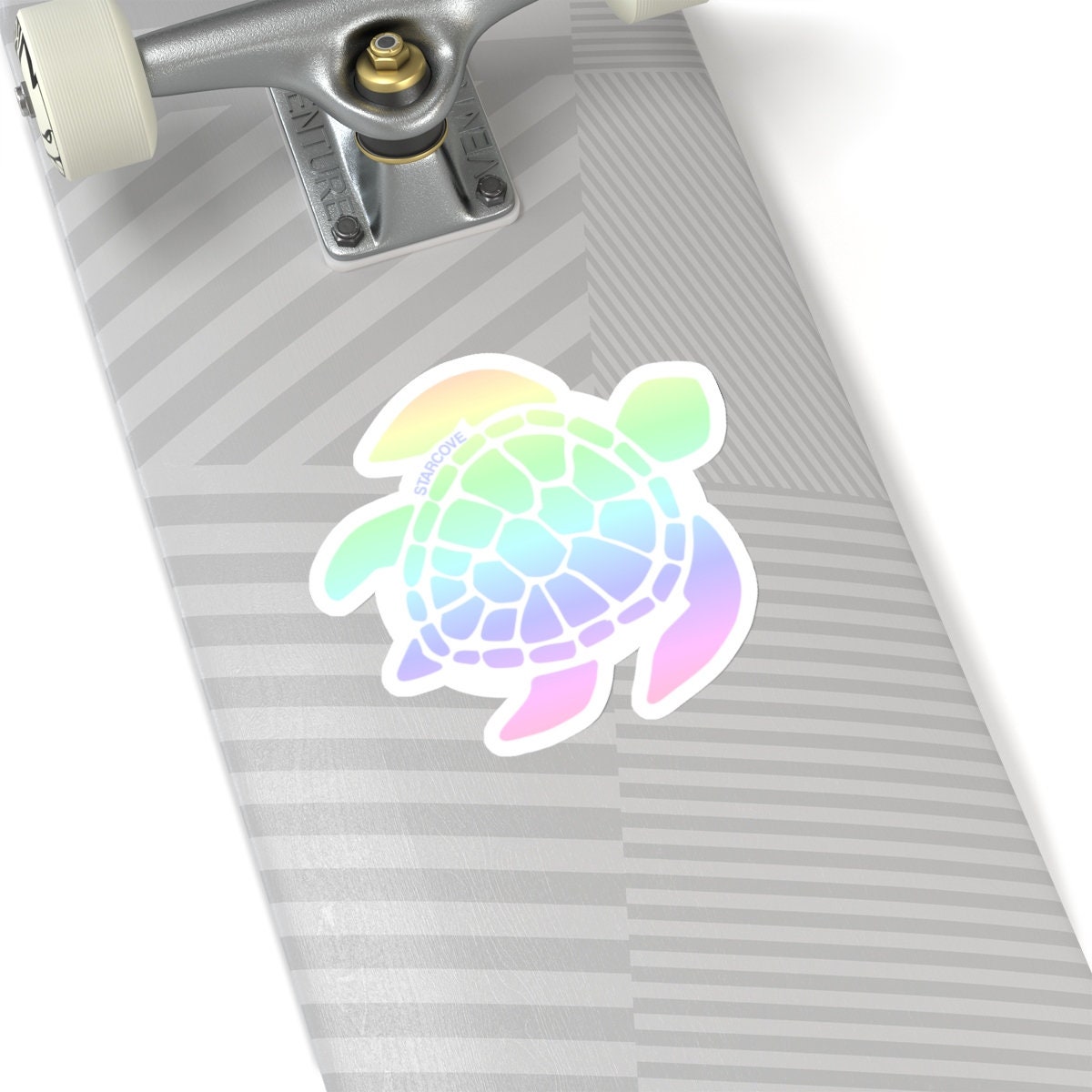 Pastel Sea Turtle Sticker Rainbow Ocean Vsco Laptop Vinyl | Etsy